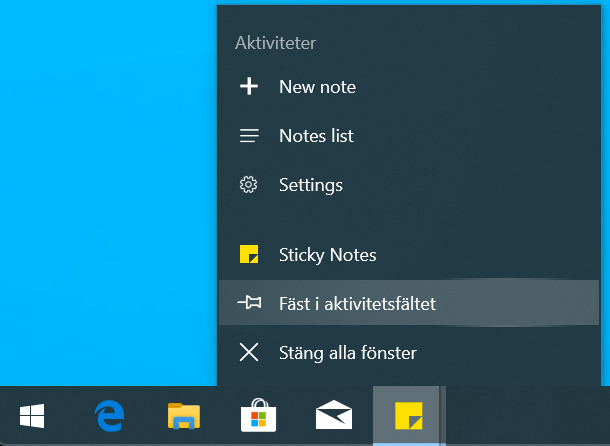Fästisar – Dina digitala post-it-lappar - Datorsidan